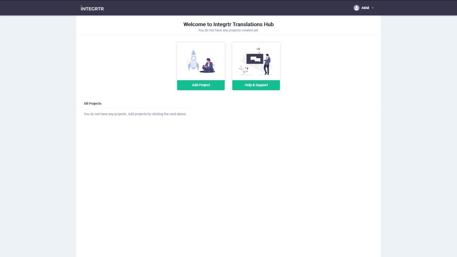 INTEGRTR Translation Hub: Internationalize your React App