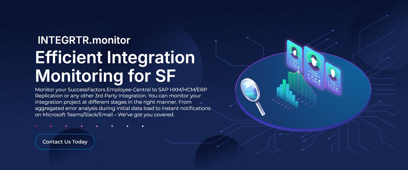 INTEGRTR.monitor – SuccessFactors to SAP Integration Monitoring - INTEGRTR