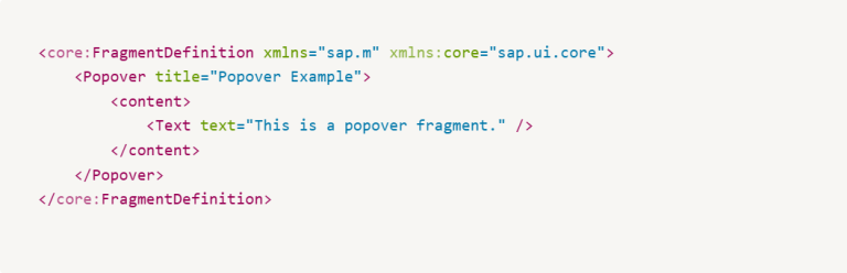 Mastering SAPUI5 Fragments: A Guide to Reusable UI Components