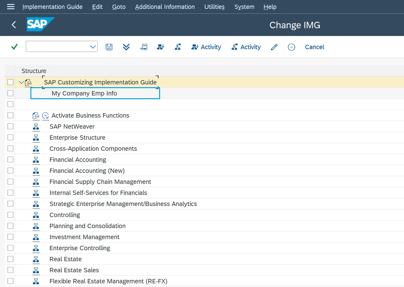 Adding a Custom Node in SPRO – Because ABAPers Are the Real MVPs